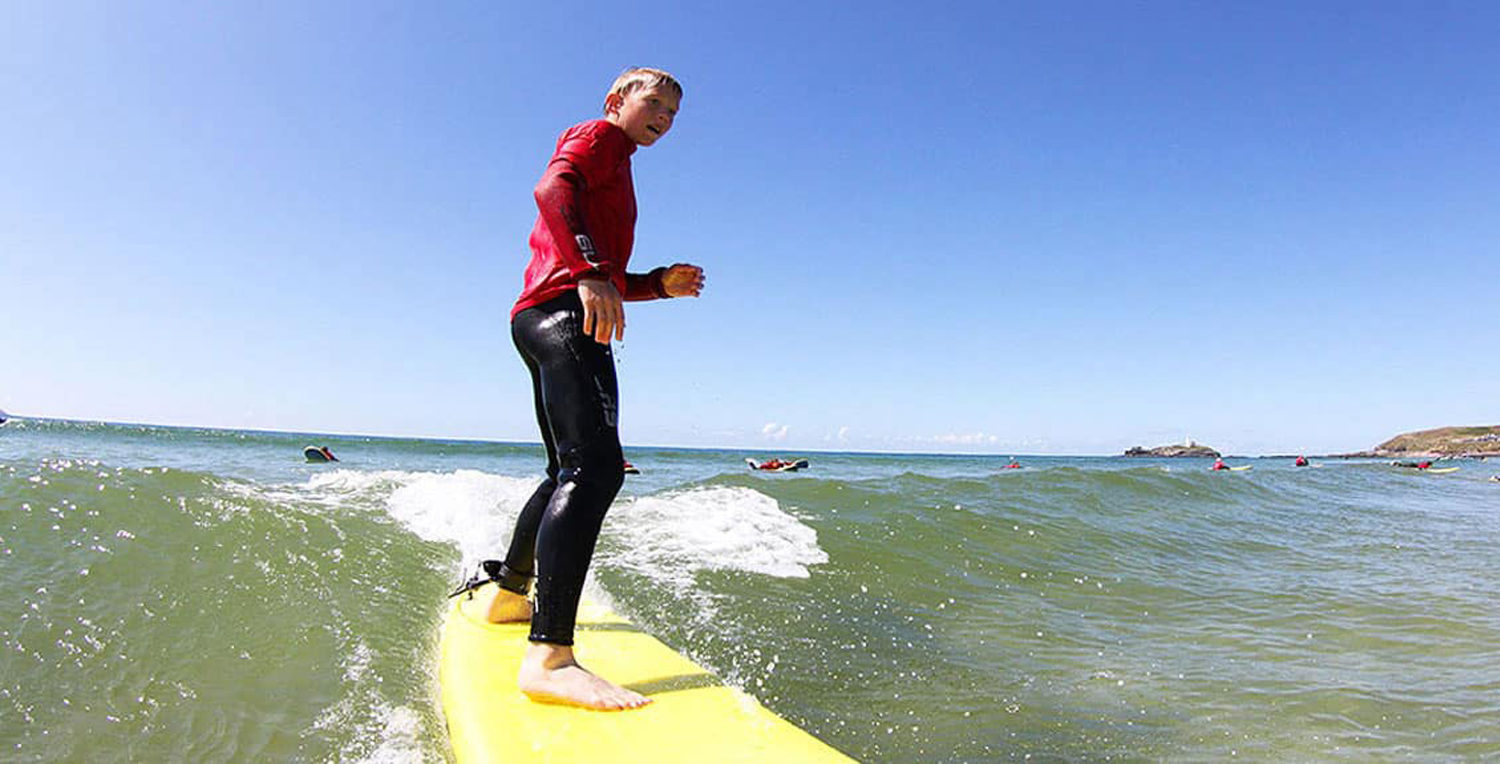 School and College Group Surfing Lessons